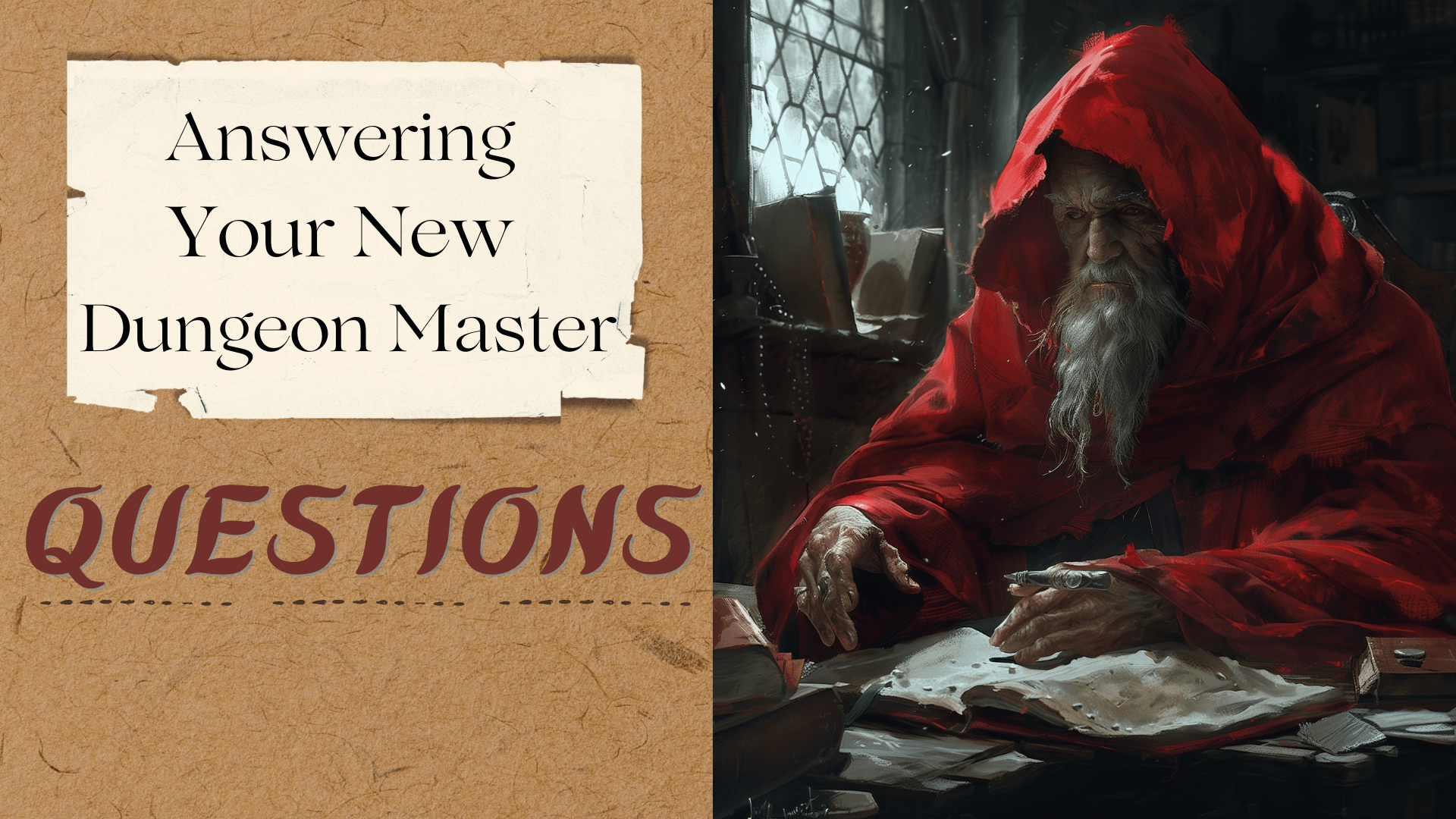 Answering Your New Dungeon Master DnD Questions